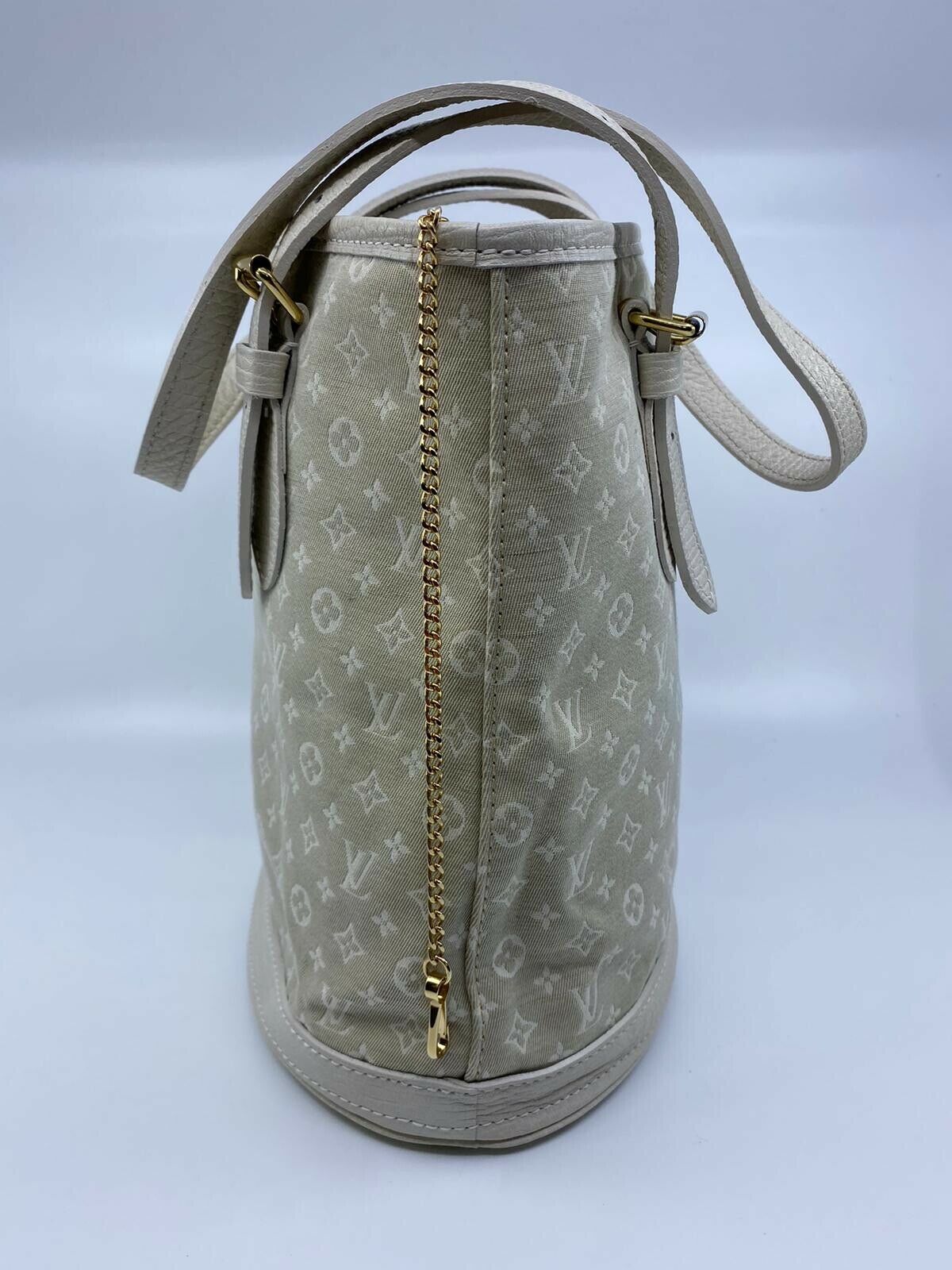 Louis Vuitton Women's Dune Monogram Mini Lin Bucket PM Bag – Luxuria & Co.