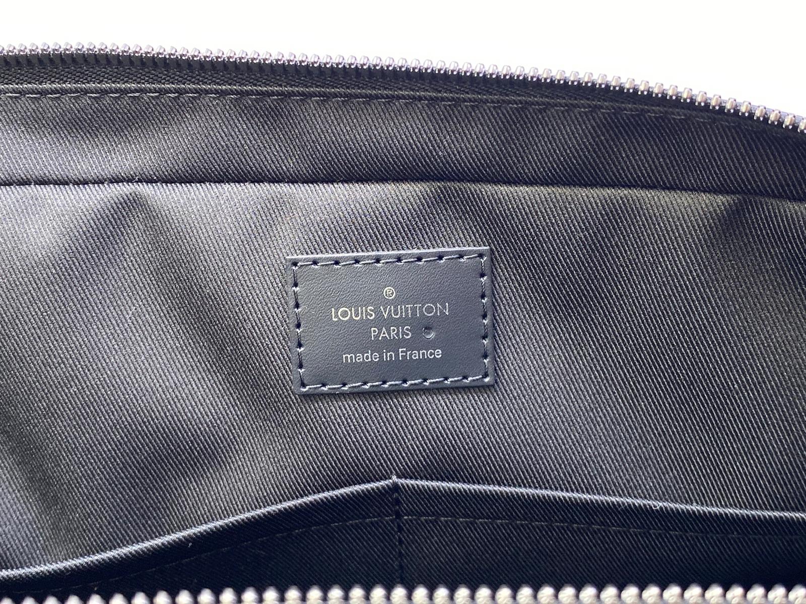 Louis Vuitton Men's Black Canvas Odyssey Briefcase Monogram Eclipse M44222 – Luxuria & Co.