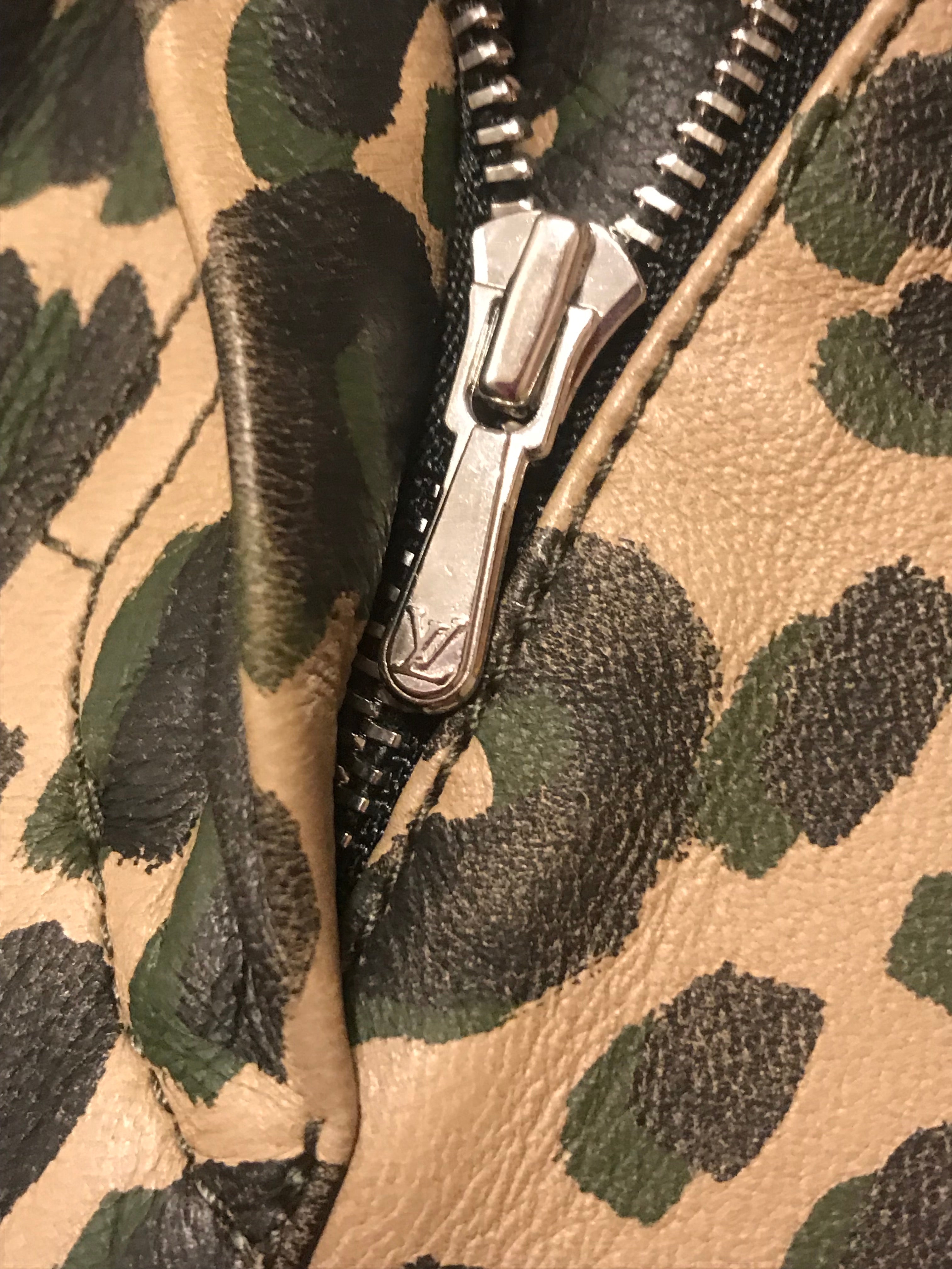 Louis Vuitton Women's Leather Leopard Print Pants – Luxuria & Co.